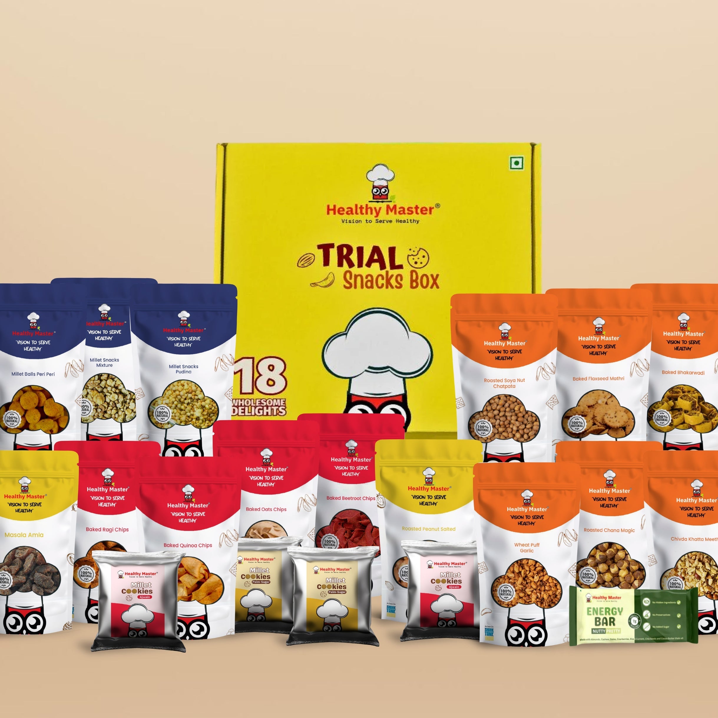 Buy Healthy & Protein-rich Snacks Online | Healthy Master