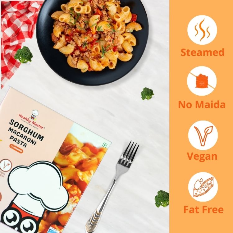 Sorghum Macaroni Pasta - Healthy Master - Healthy Master