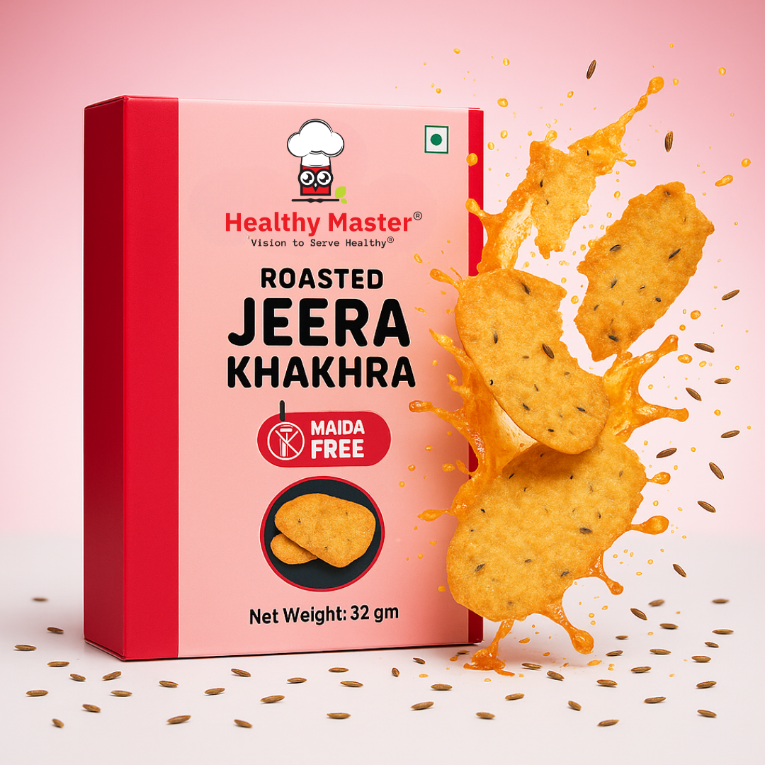 Roasted Jeera Pocket Khakhra Healthy Master