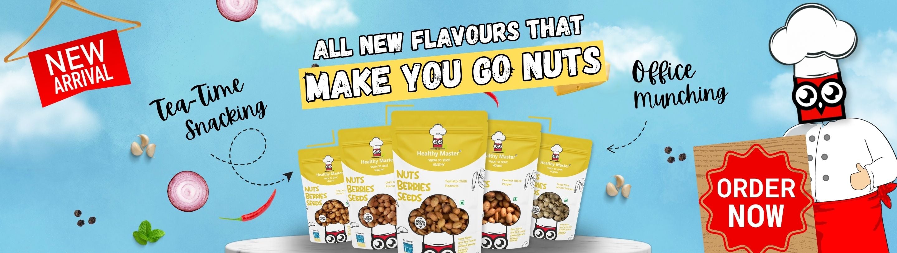 Healthy Master - Online Dry Fruits, Snacks, Berries, Chips & Nuts