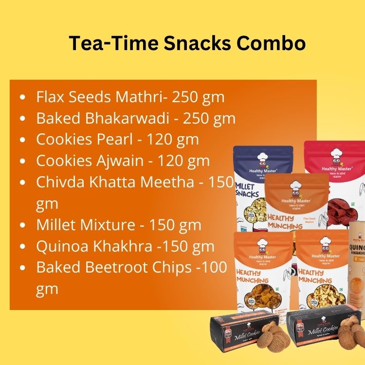 Delicious Tea-Time Snacks Combo set Healthy Master - Healthy Master