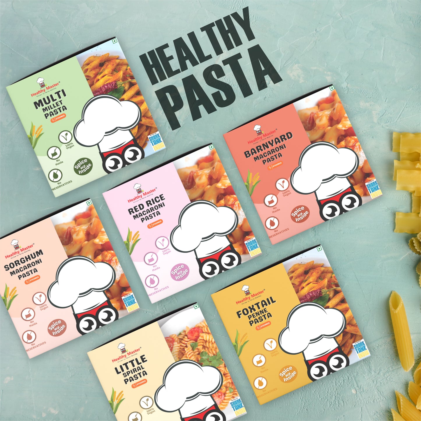 Healthy Pasta Combo - Millet Based - Healthy Master