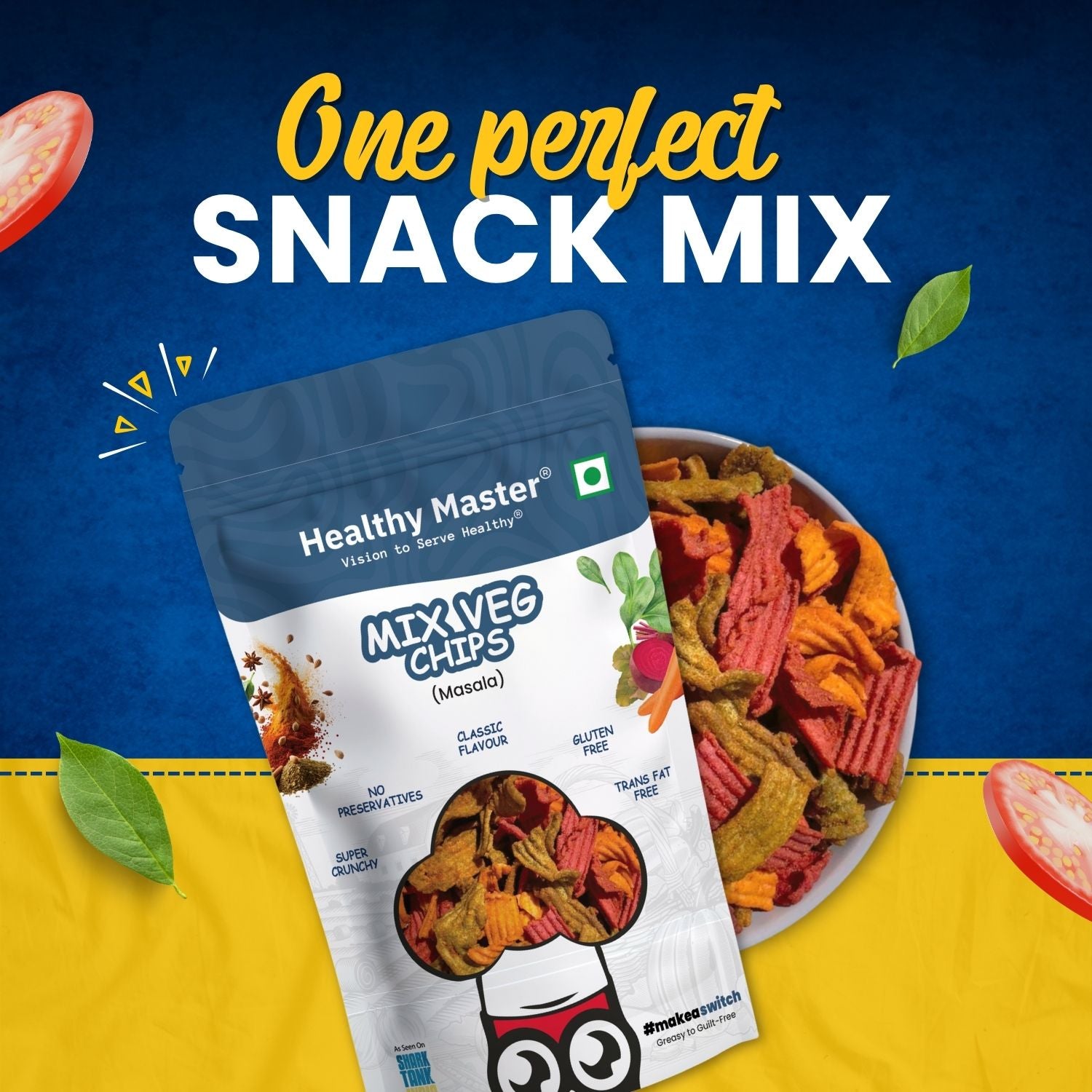 Mix Veg Chips - Healthy Master